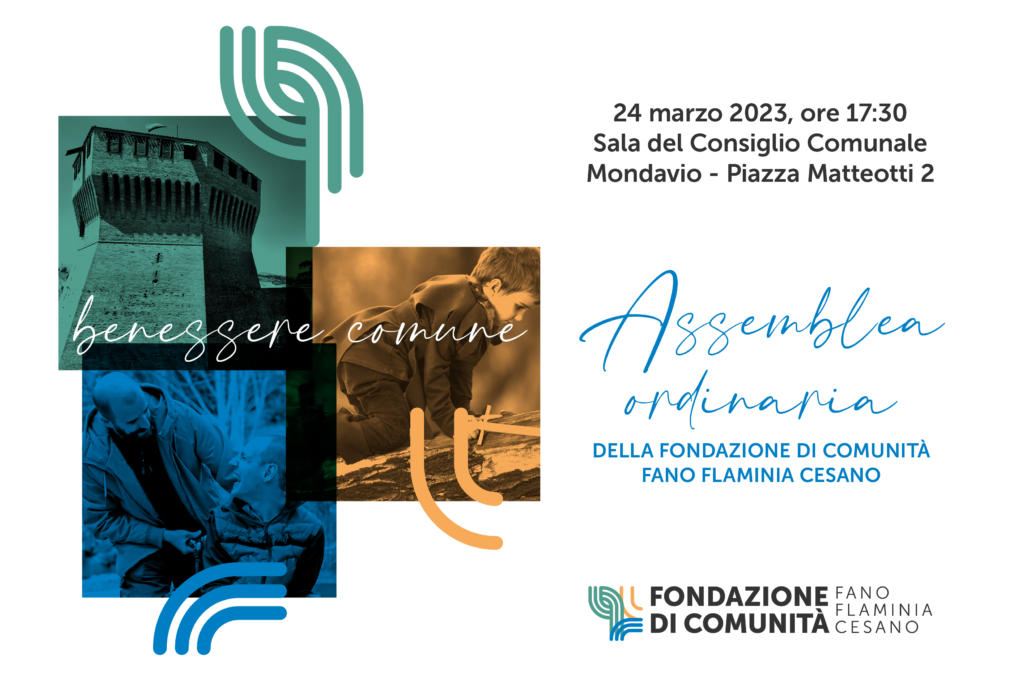 Programma dell'Assemblea Ordinaria 2023 - Fondazione di Comunità Fano ...